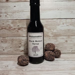 Black Walnut Syrup 100% Pure All Natural Organic Made Entirely From ...