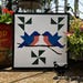 Blue Bird, Barn Quilt Pattern, PDF Instruction for Drawing, SVG for ...