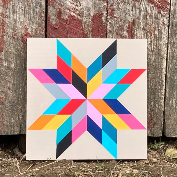 Star Barn Quilt - Etsy