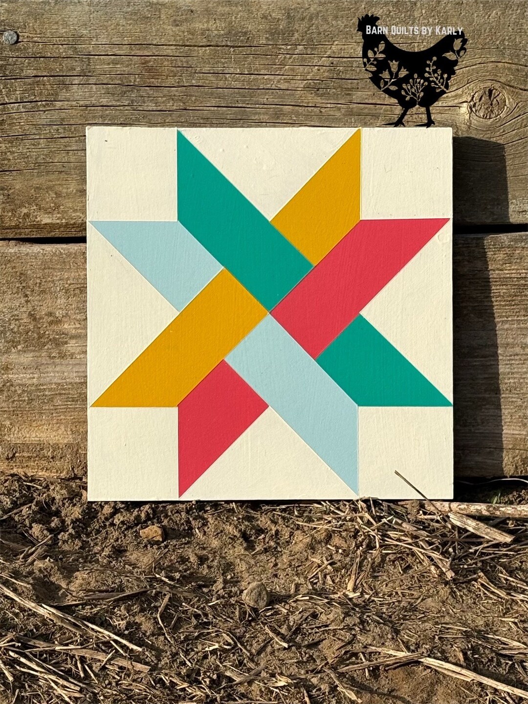 Barn Quilt, Star Barn Quilt, Wall Decor Barn Quilts, Star, Home Decor ...