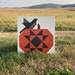 Barn Quilt, Crow Barn Quilt, Wall Decor Barn Quilts, Crow, Fall, Home ...