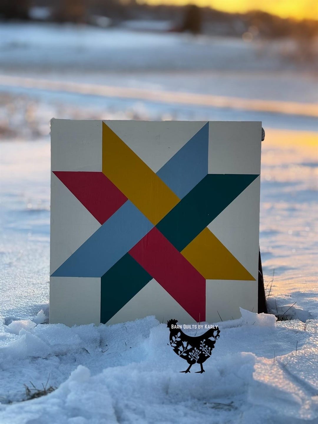 Barn Quilt, Star Barn Quilt, Wall Decor Barn Quilts, Star, Home Decor ...