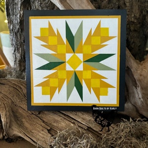 Barn Quilt, Thistle Rose Barn Quilt, Wall Decor Barn Quilts, Thistle ...