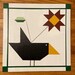 Barn Quilt, Crow Barn Quilt, Wall Decor, Primitive, Barn Quilt Outdoor ...