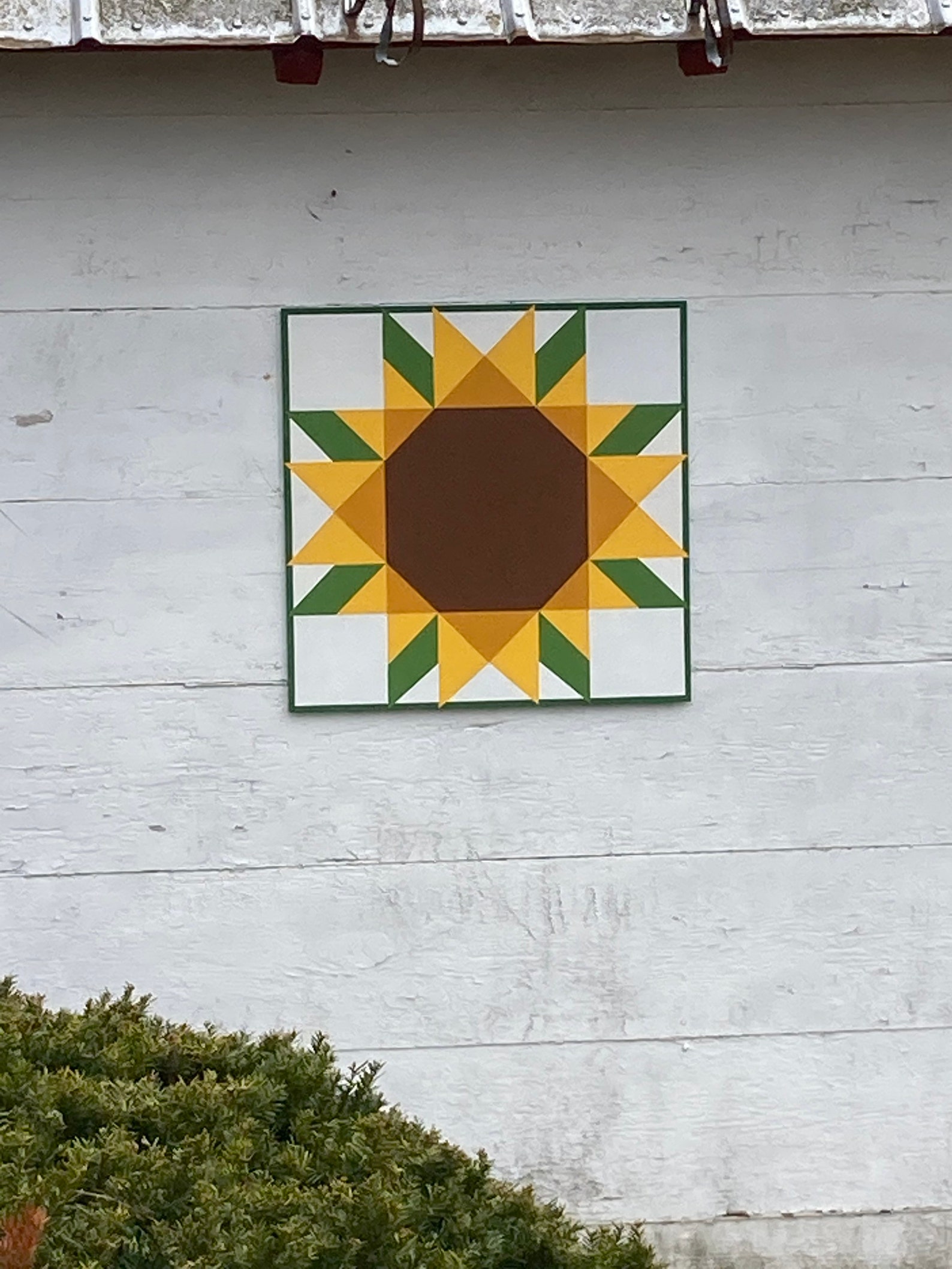 Barn Quilt Sunflower Barn Quilt Wall Decor Barn Quilts - Etsy