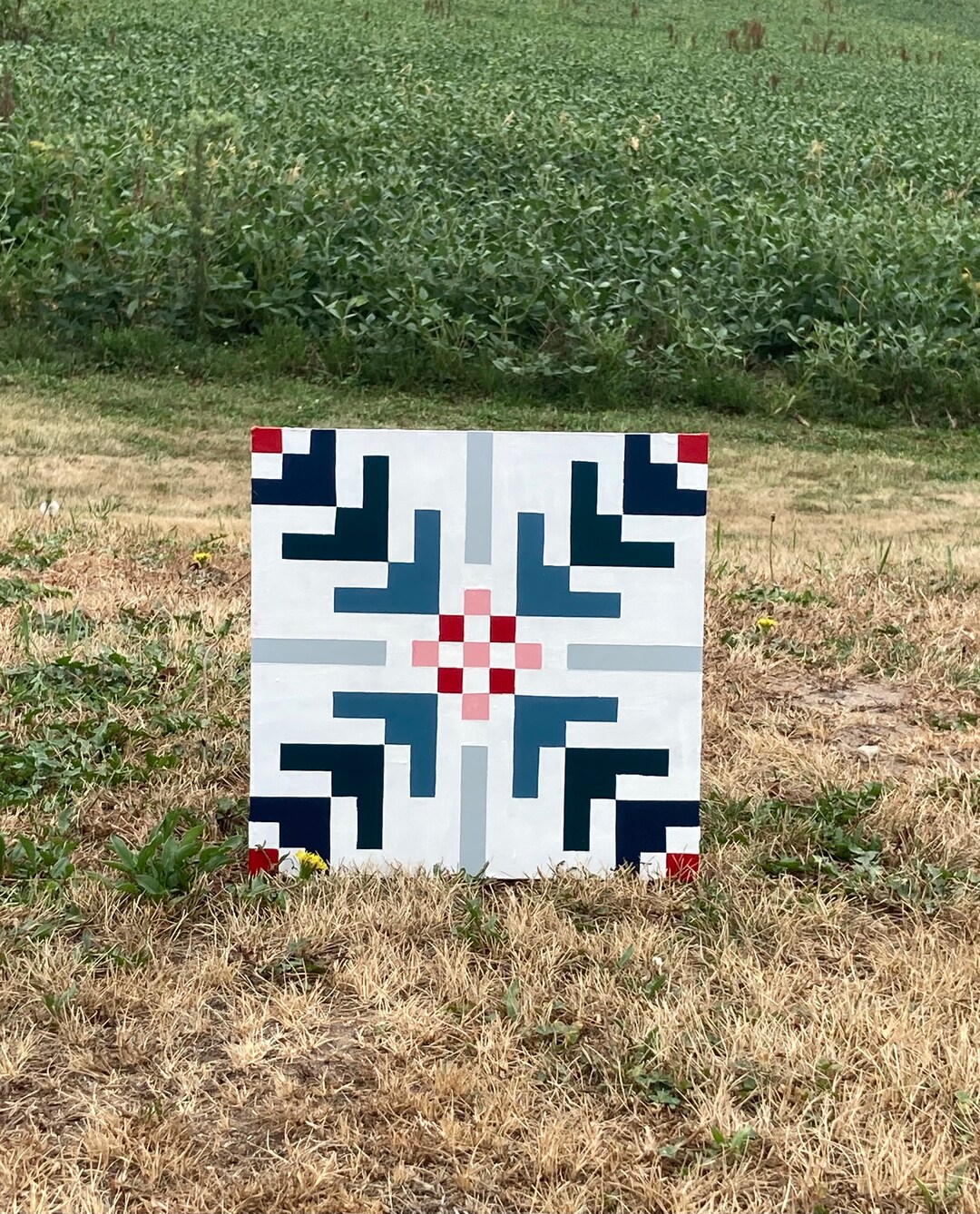 Barn Quilt, Snowflake, Winter, Christmas Barn Quilt, Wall Hanging ...