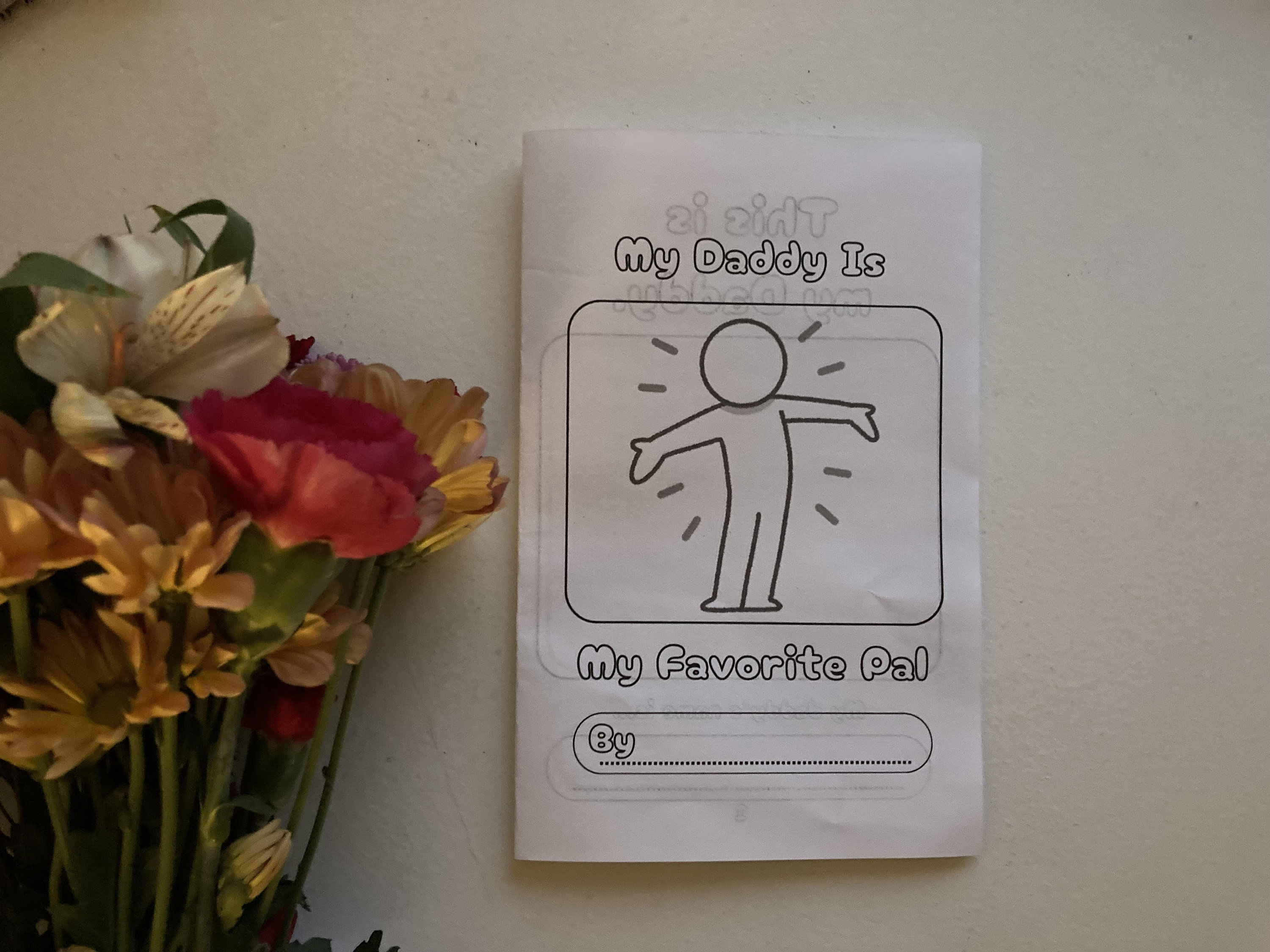 Printable Father's Day Booklet Based on LDS Song My Daddy is My ...