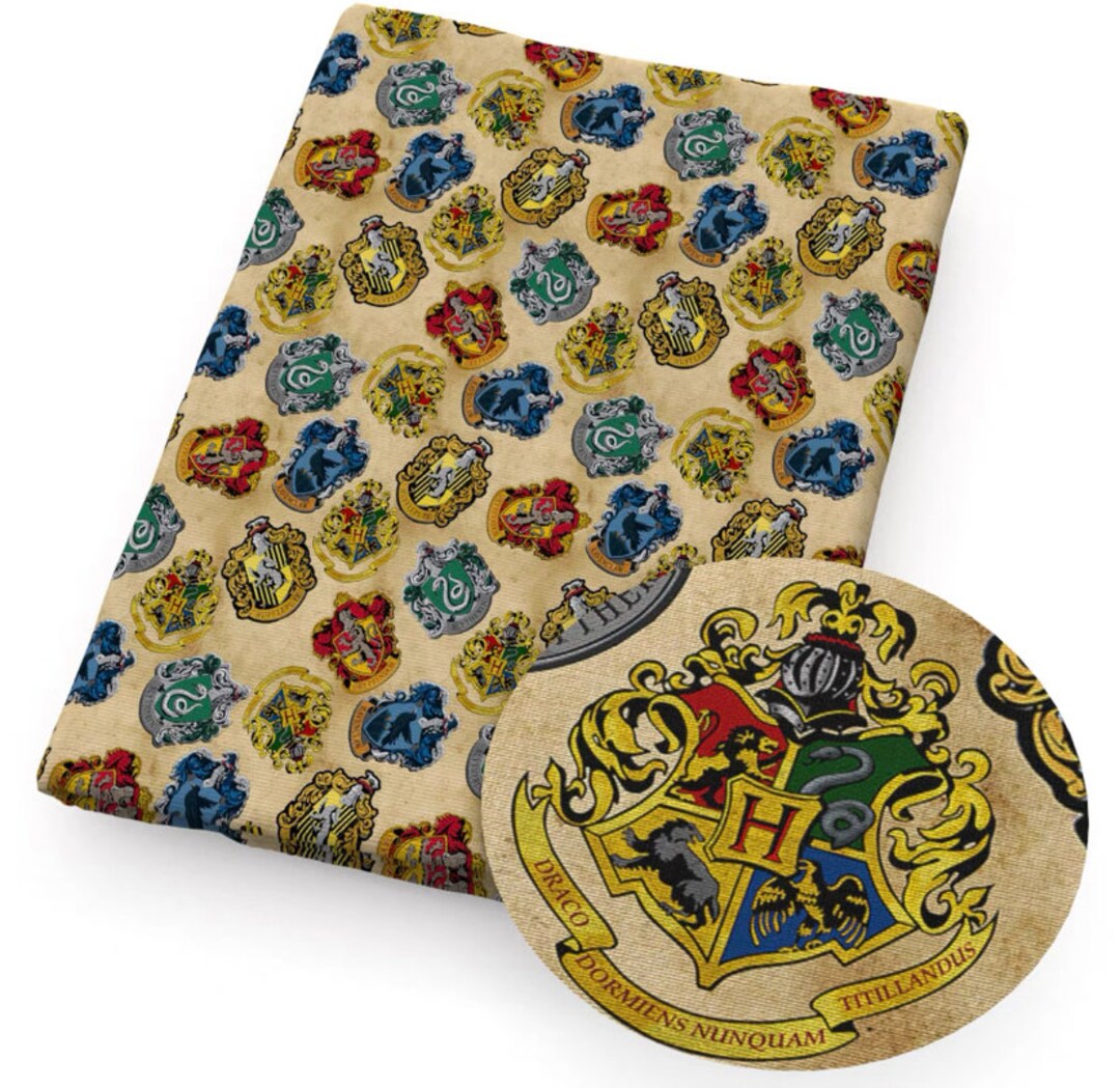 Cute Cartoon Harry Potter ,polyester Cotton Fabric DIY - Etsy