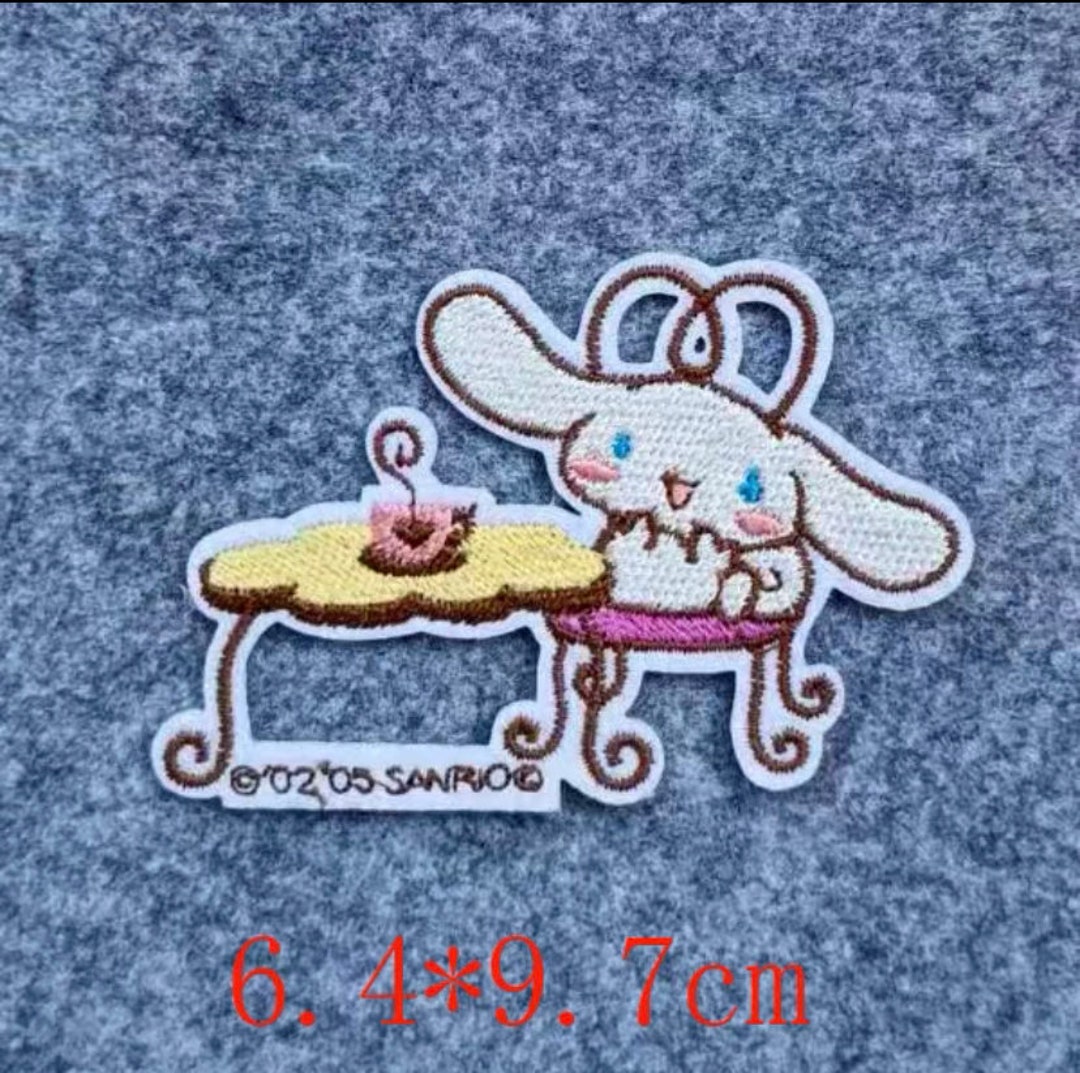 Cinnamoroll Sew on ,iron on Embroidery Patch, Applique - Etsy