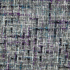 Luxury Blue Tweed,polyester Fabric DIY, Coat Jacket Suit Making - Etsy