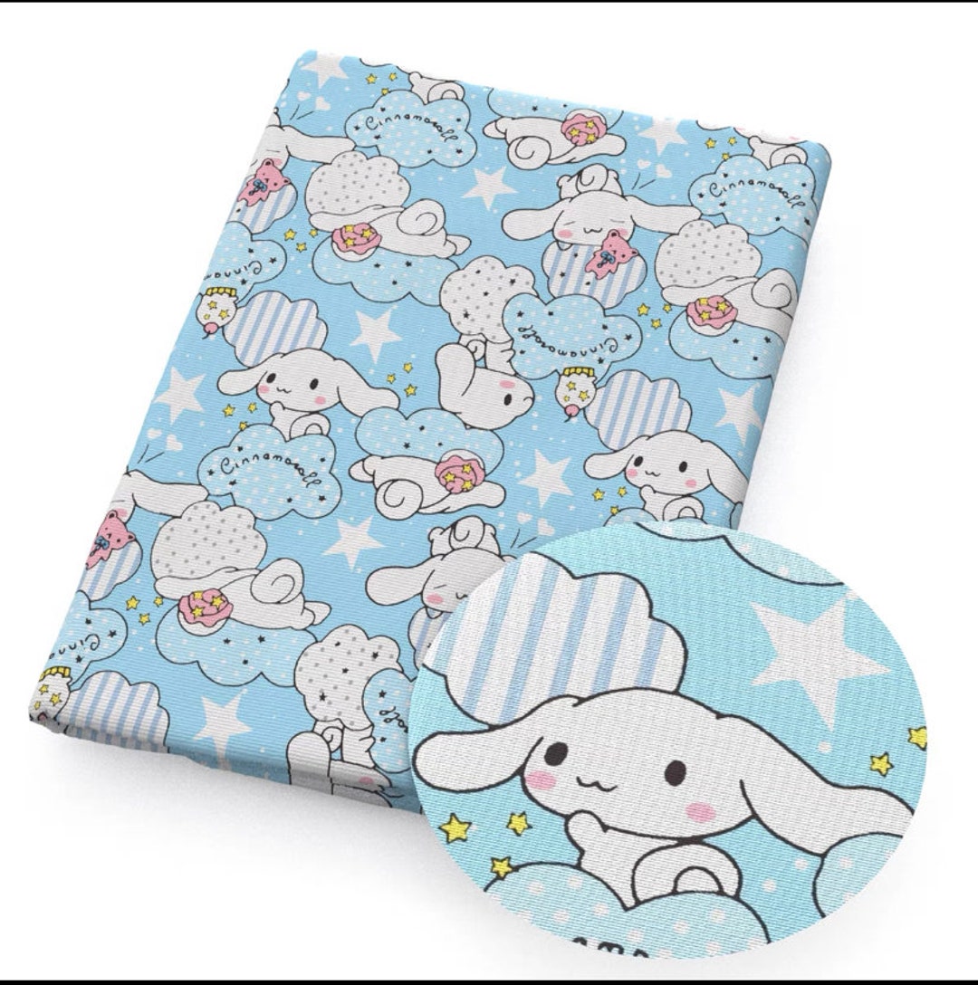 Cinnamoroll Cotton Fabric DIY - Etsy