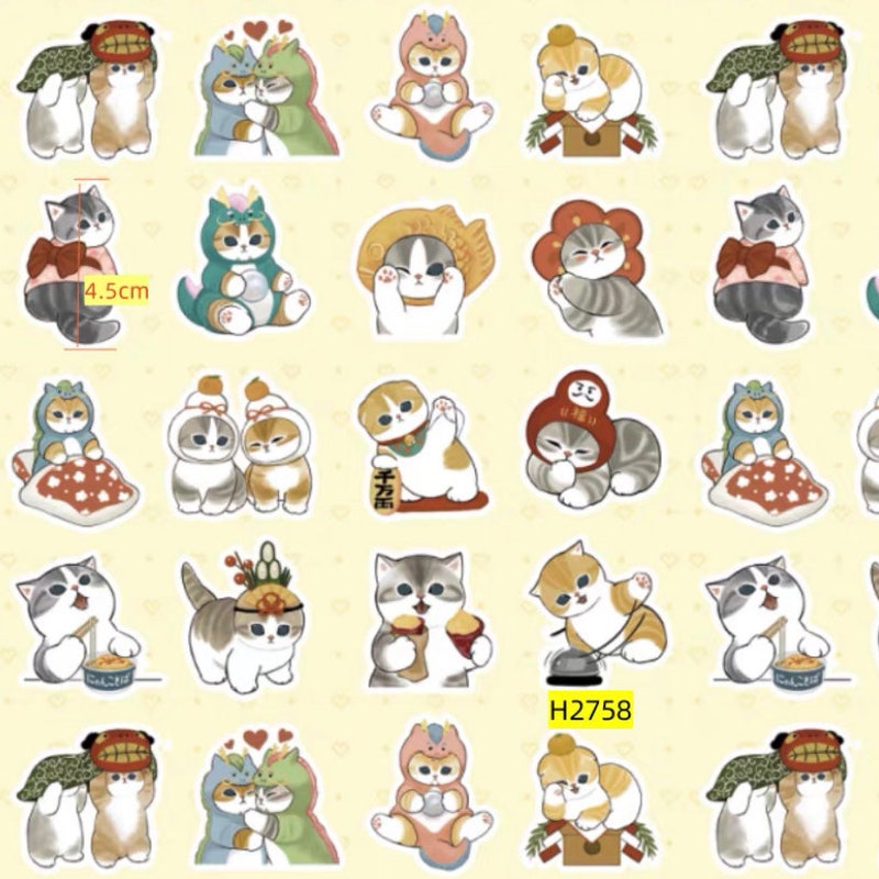 Mofusand Fabric - Etsy