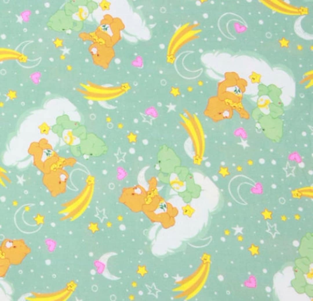 Cute Cartoon Care Bears Cotton Fabric DIY - Etsy