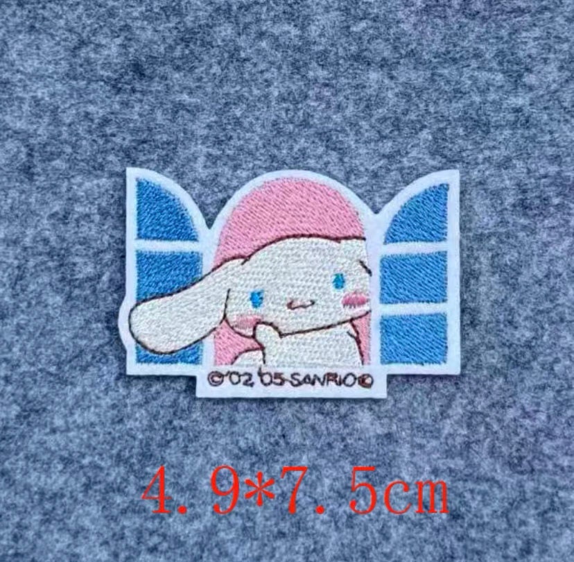 Cinnamoroll Sew on ,iron on Embroidery Patch, Applique - Etsy