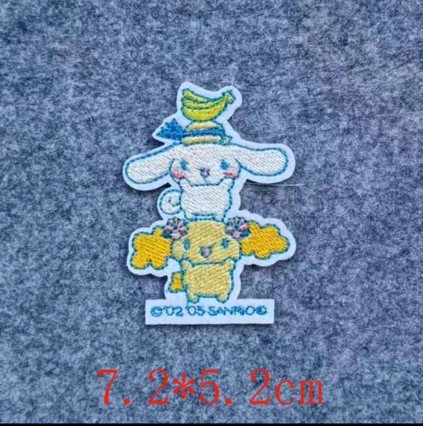 Cinnamoroll Sew on ,iron on Embroidery Patch, Applique - Etsy