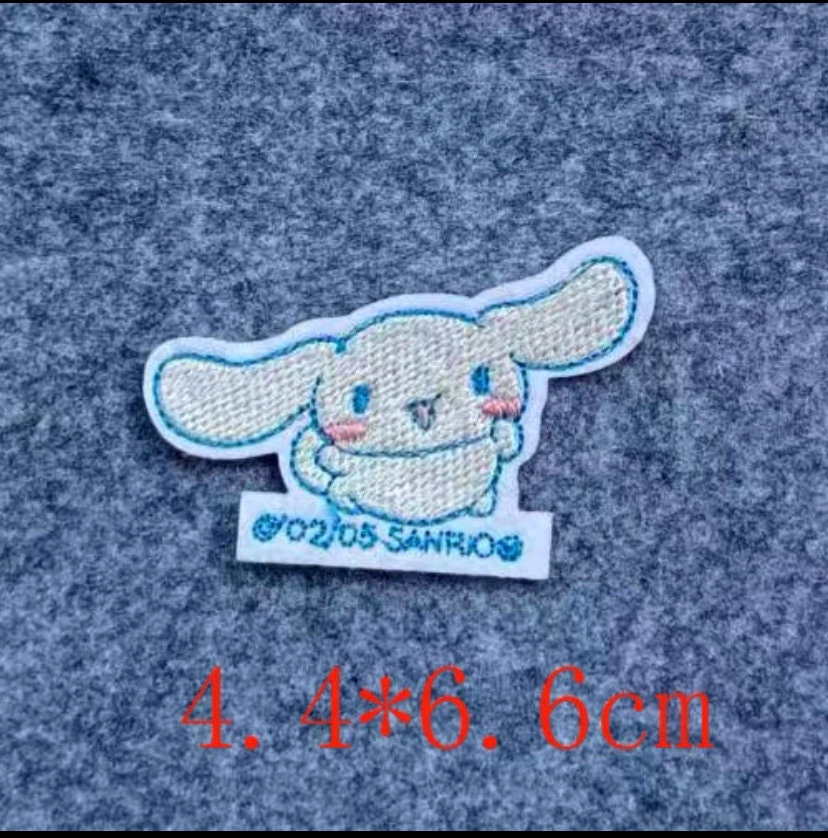 Cinnamoroll Sew on ,iron on Embroidery Patch, Applique - Etsy
