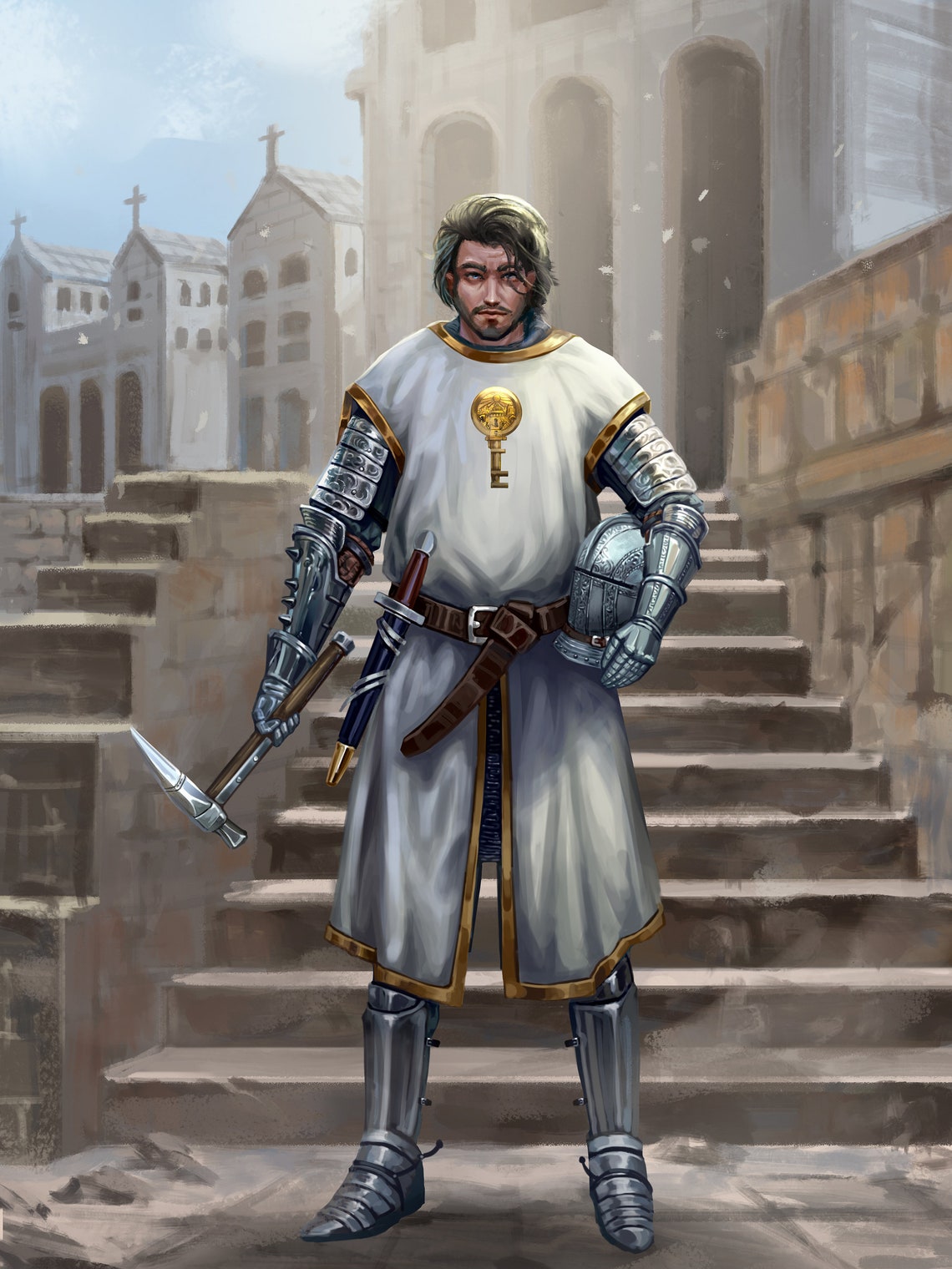 Fantasy Character Concept Book Cover Art Portraits Token - Etsy