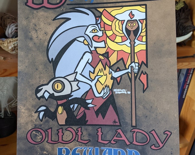 Eda's Wanted Poster Print - Etsy