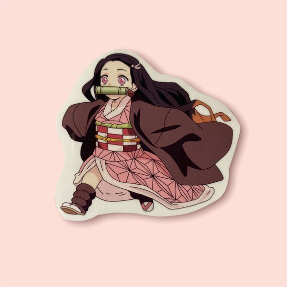 Demon Anime DS Chibi Demon Girl Die Cut Sticker Anime - Etsy