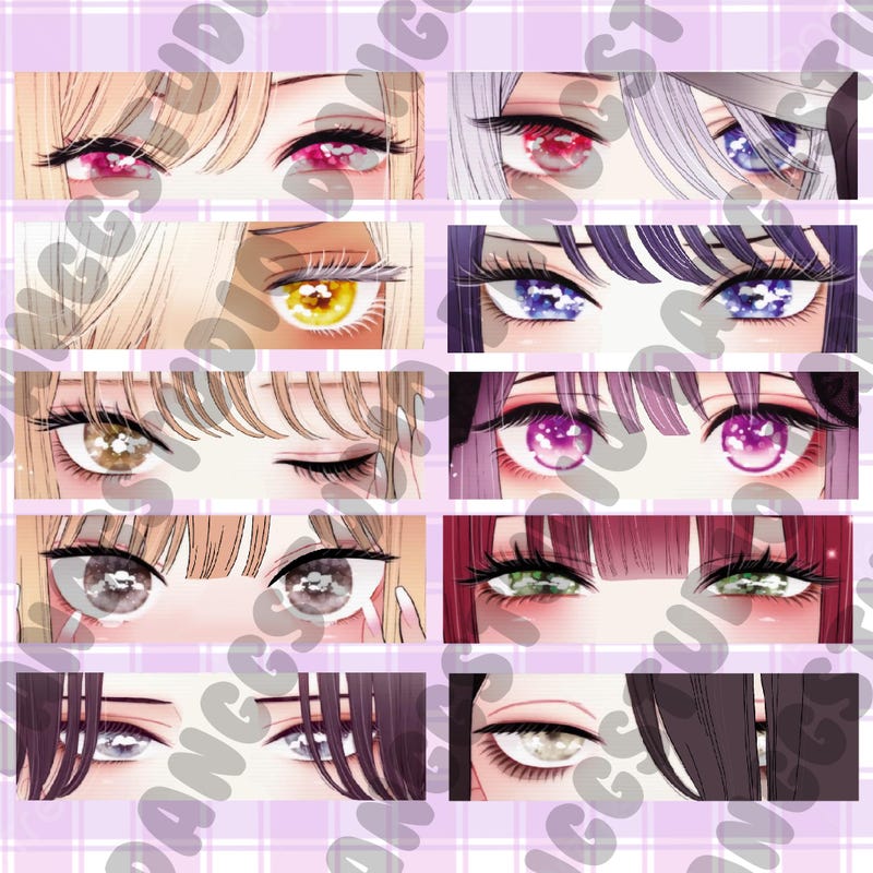 Sticker Rectangle Anime - Etsy