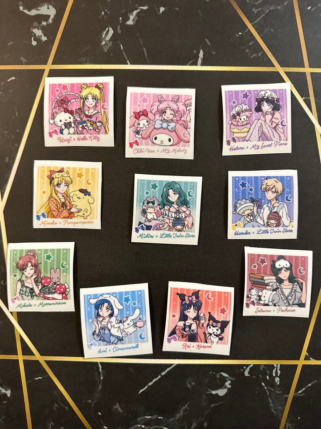 Pretty Magical Guardian Girl Photo Anime Die Cut Sticker | Anime ...