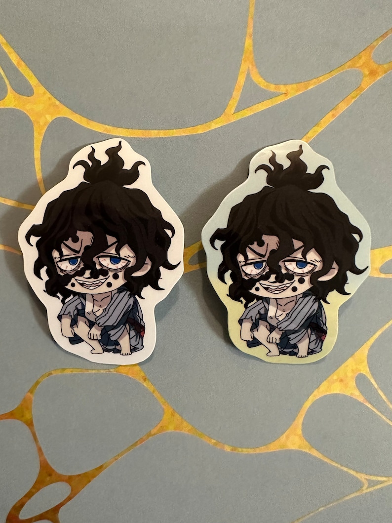 Demon Anime DS Demon Bro and Sis Die Cut Sticker | Anime Sticker ...