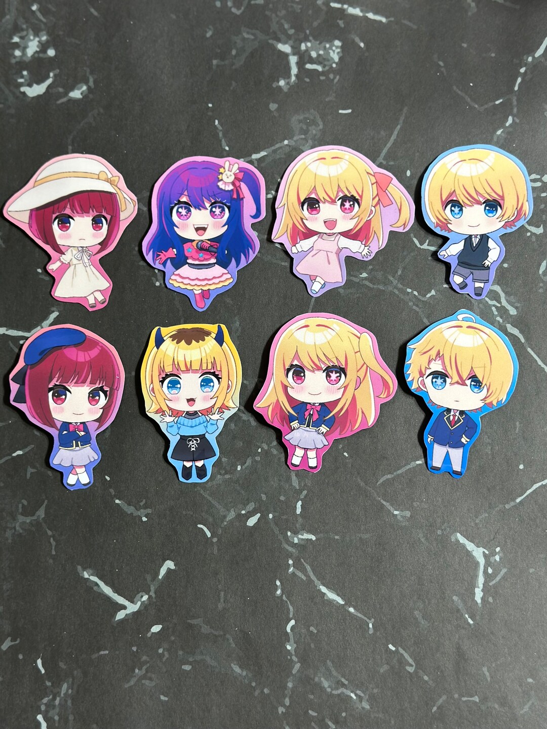 Idol Anime ONK Chibi V2 Oshi No Ko Die Cut Sticker Anime Sticker ...