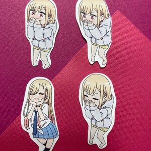 MDUD Chibi Marin Die Cut Sticker Pack Anime Sticker - Etsy