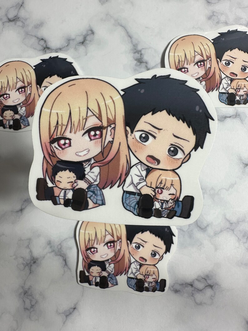 MDUD Chibi Die Cut Sticker | Anime Sticker | Weatherproof Matte Sticker ...