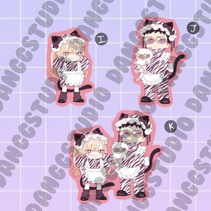 MDUD Cartoon Chibi Cosplay Marin Die Cut Sticker Pack | Anime Sticker ...