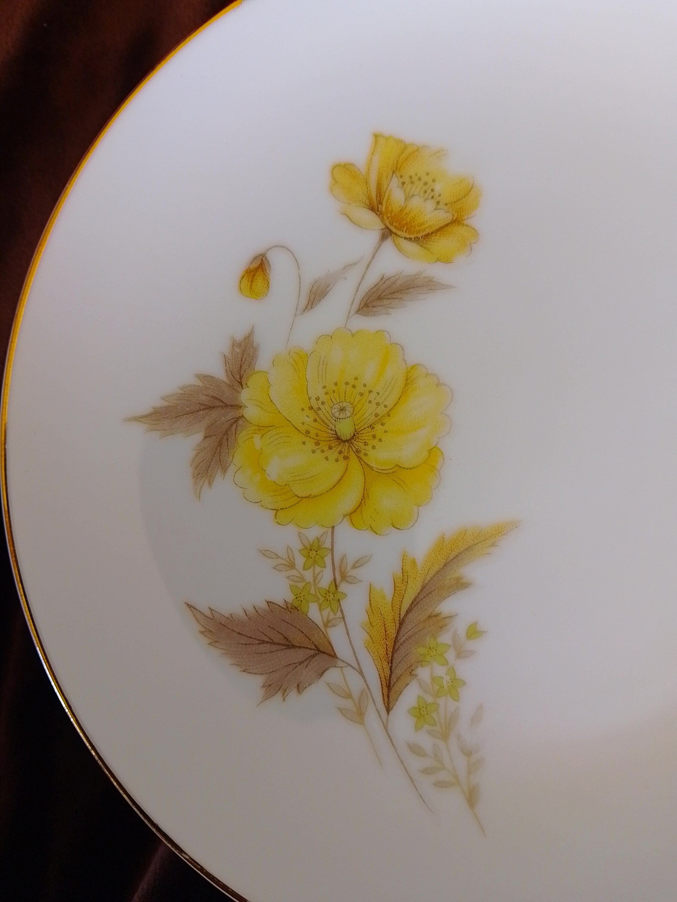 Yamato Fine China Japan Royal Series Side Plates X 4 - Etsy New Zealand