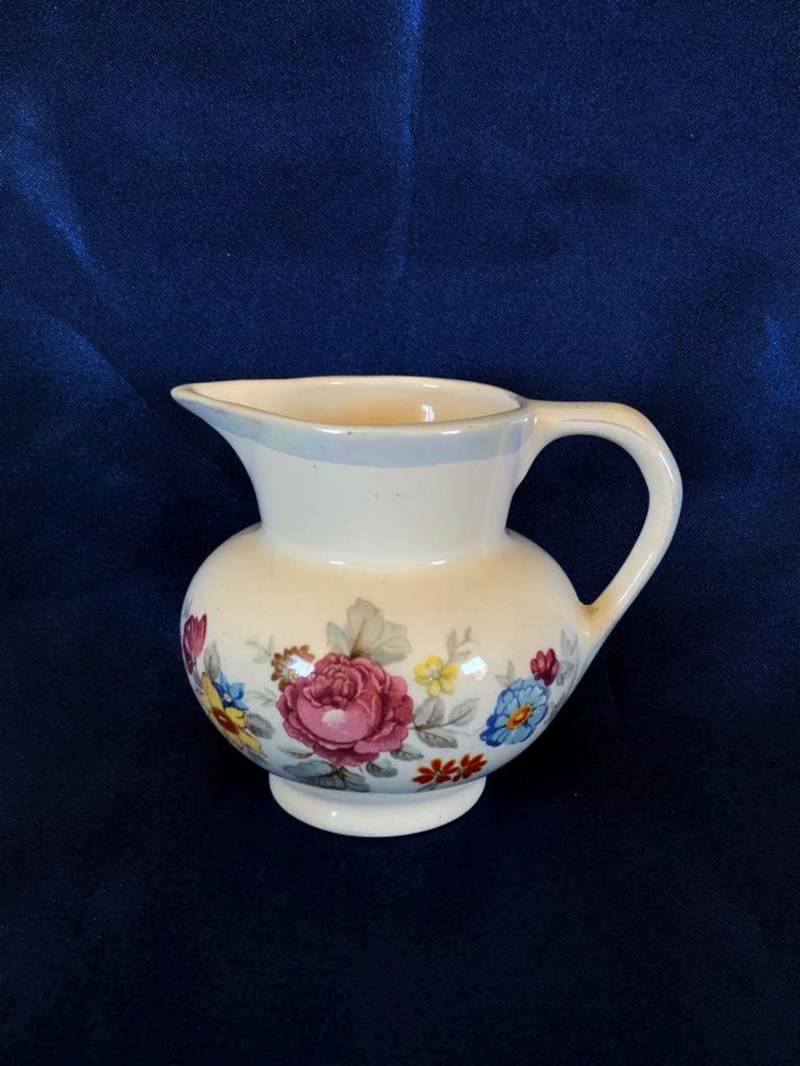 Lancaster & Sandland Pottery Small Floral Milk Jug - Etsy