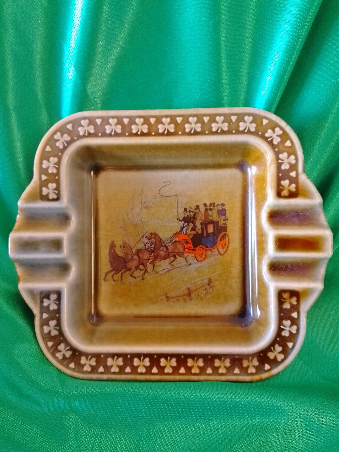 Vintage 60s WADE Irish Porcelain Ashtray - Made in Ireland - Etsy