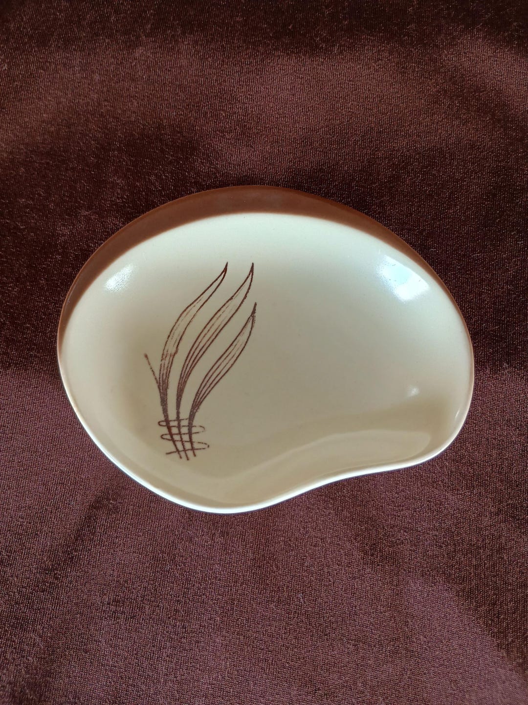 1960's Carlton Ware Vintage Condiment Dish With Windswept Design - Etsy
