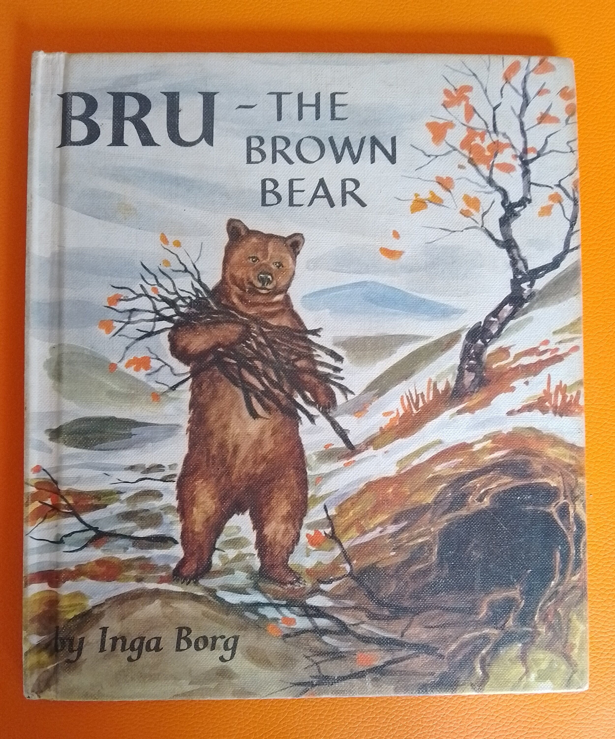 Bru the Brown Bear by Inga Borg First Edition - Etsy