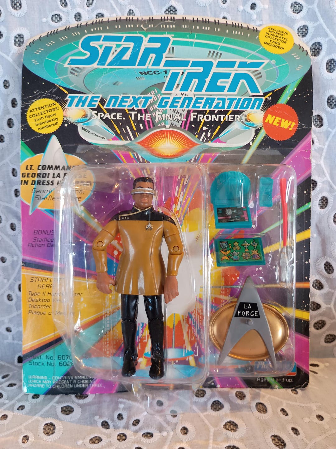 1993 Star Trek The Next Generation Lt Commander Geordi La Forge