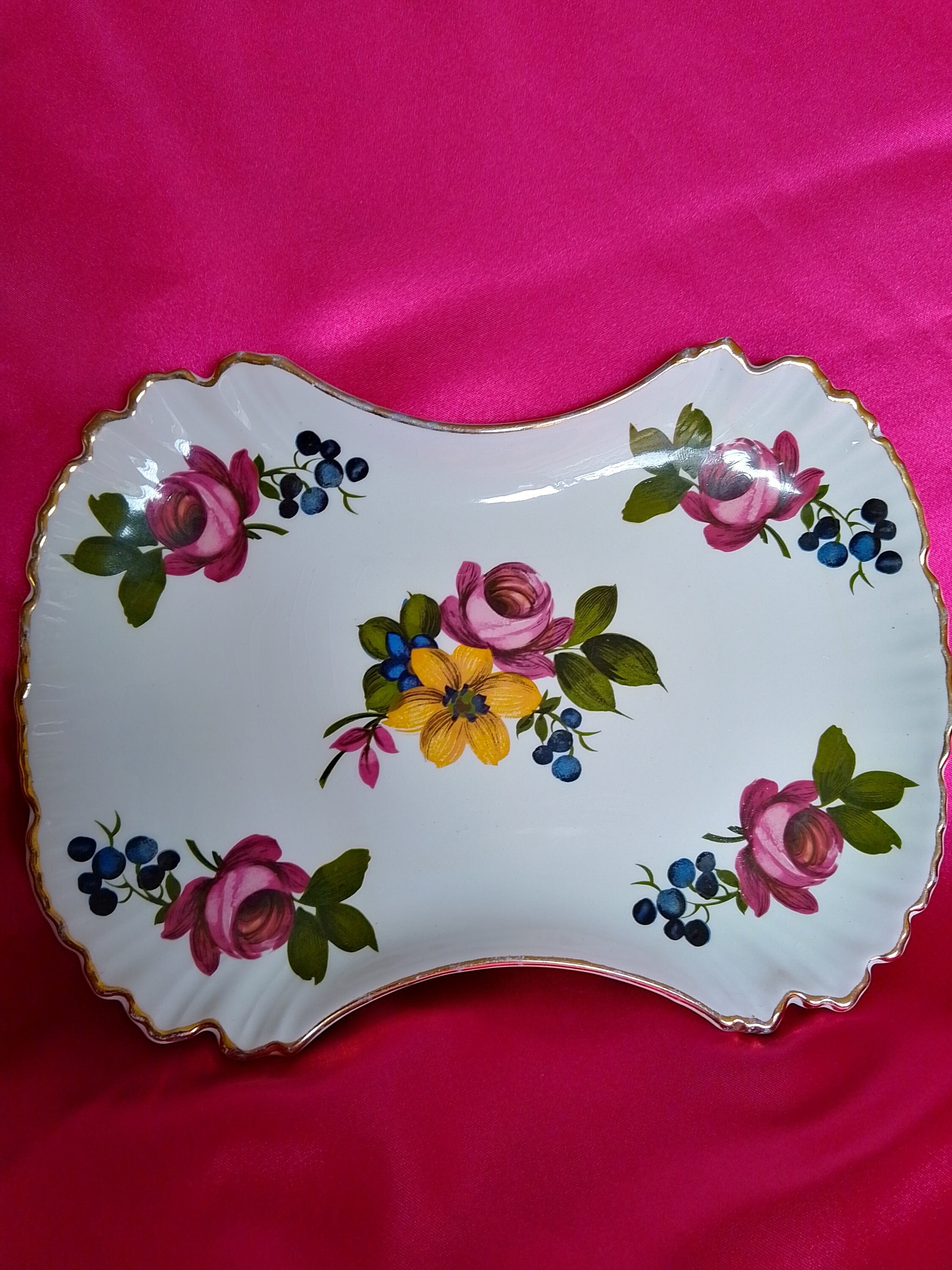 Vintage Old Foley James Kent moreton Bow Shaped - Etsy