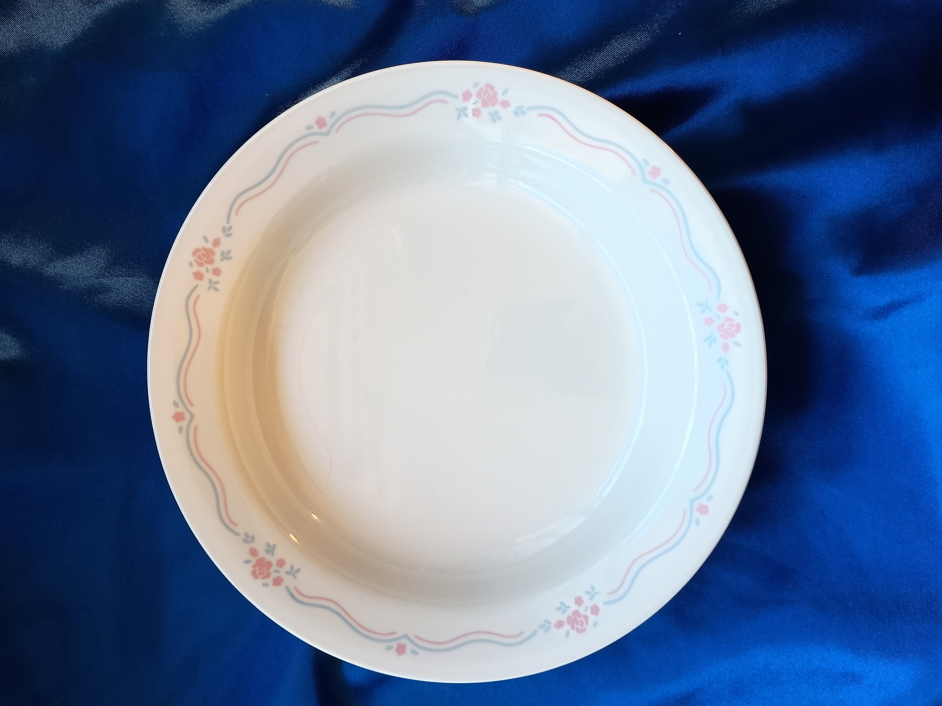 Rare Corelle English Breakfast Flat Rimmed Soup Bowls X 4 - Etsy