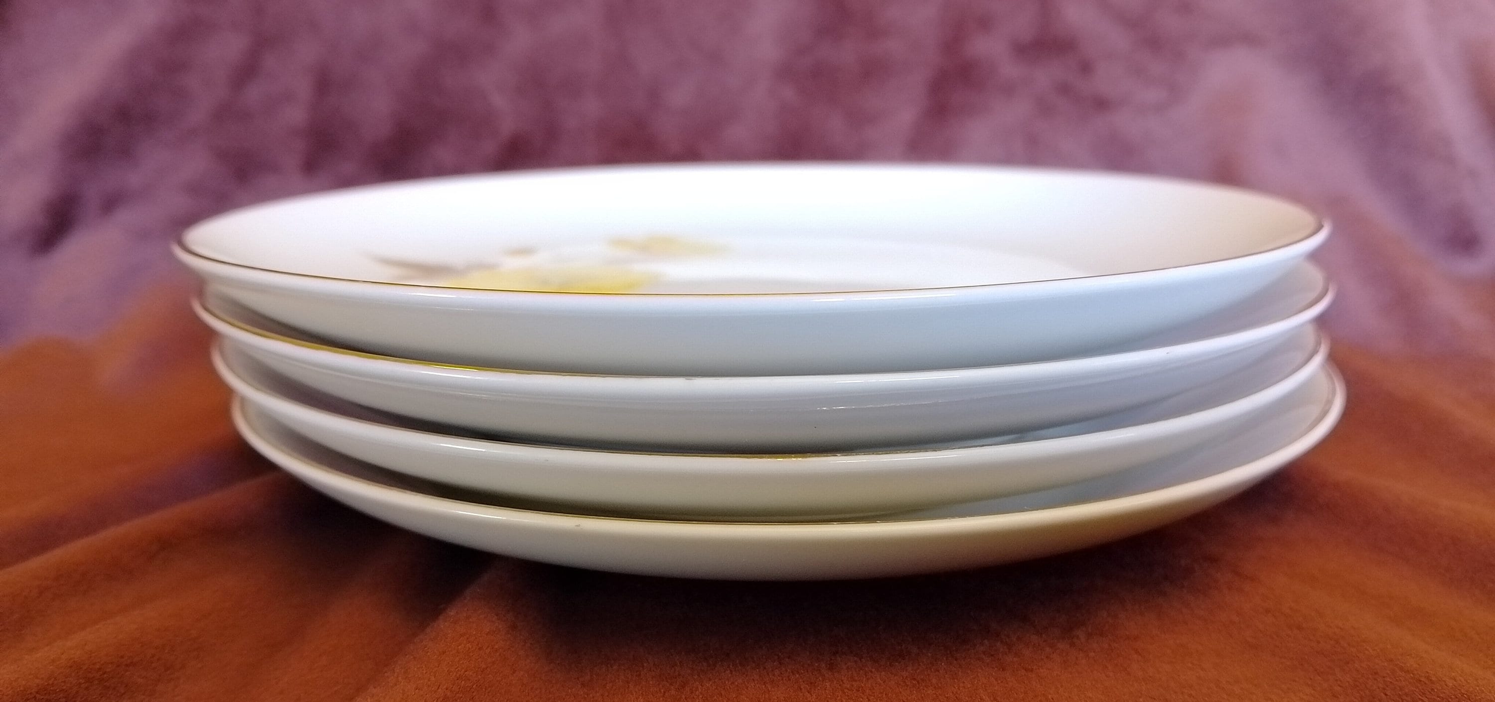 Yamato Fine China Japan Royal Series Side Plates X 4 - Etsy