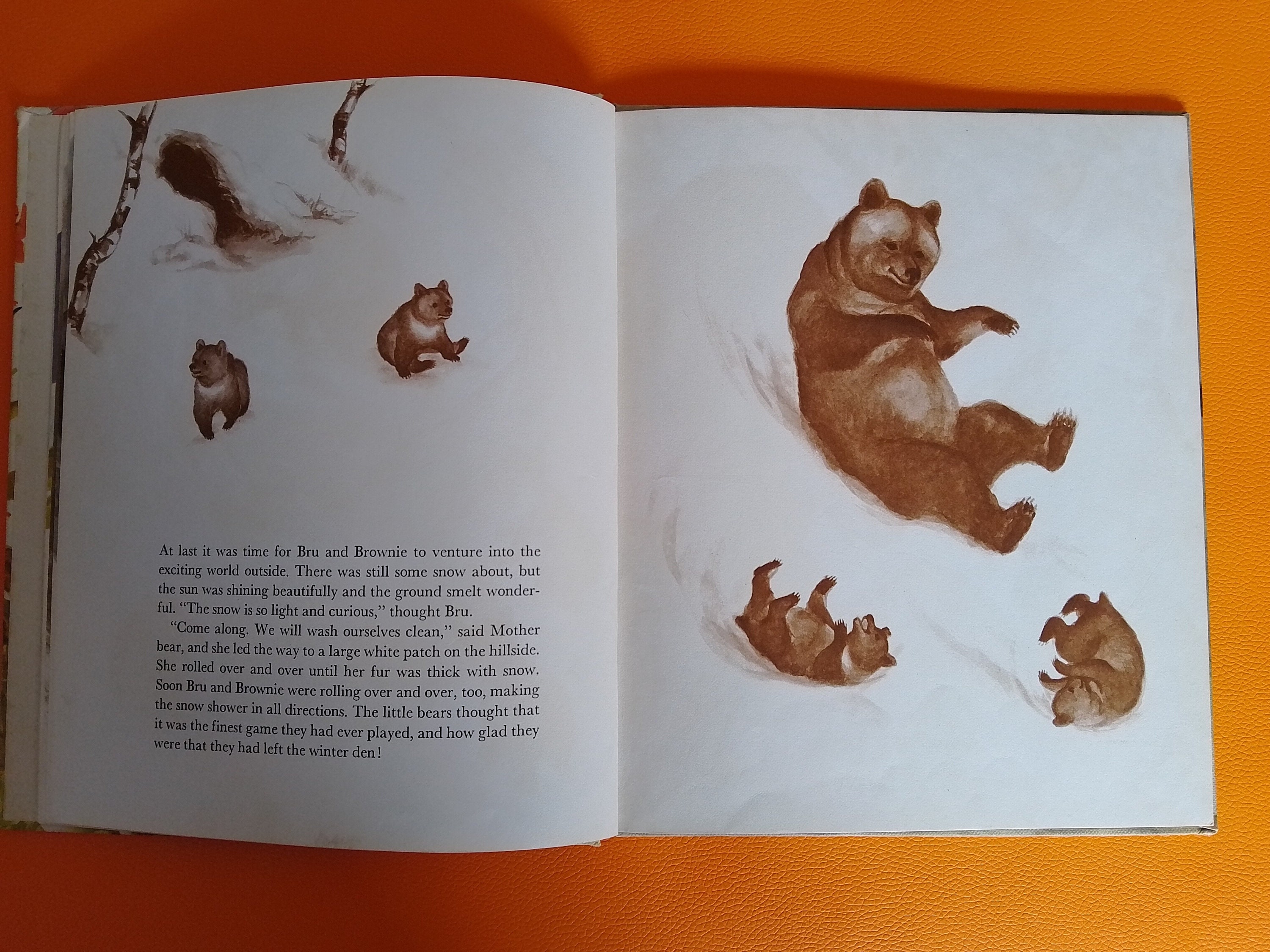 Bru the Brown Bear by Inga Borg First Edition - Etsy