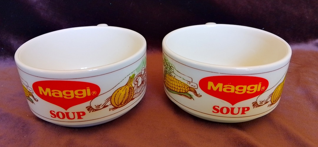 Rare Bendigo Pottery Maggi Soup Mugs X 2 - Etsy