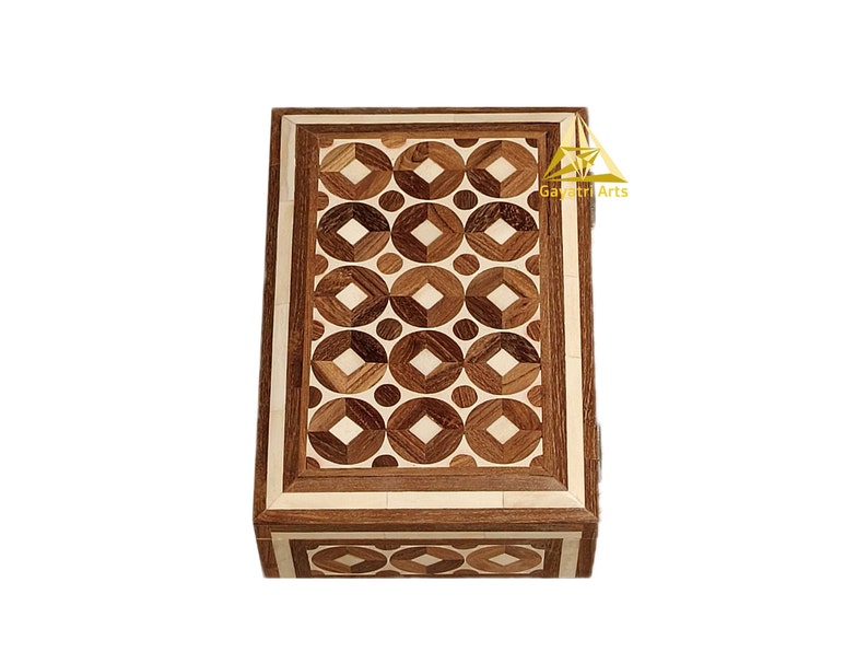 Home Decorative Bone Inlay Box | Teak Wood Bone Inlay Box | Bone Inlay ...