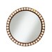 Wood Bone Inlay Mirror Frame | Round Bone Inlay Mirror Frame | Home ...