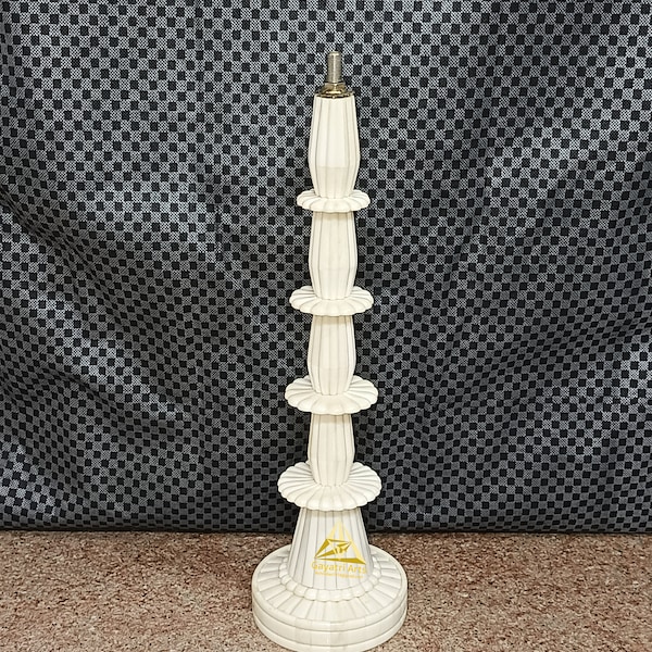 Carved Bone Lamp - Etsy