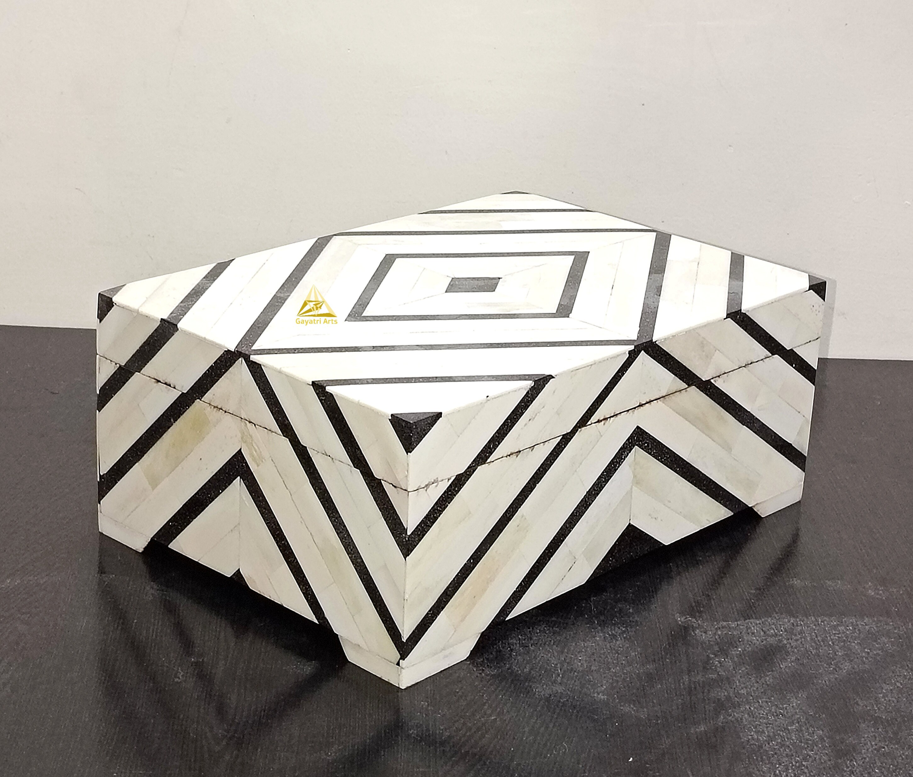 Home Decor Bone Inlay Box Bone Inlay Storage Box Bone Inlay Box With ...