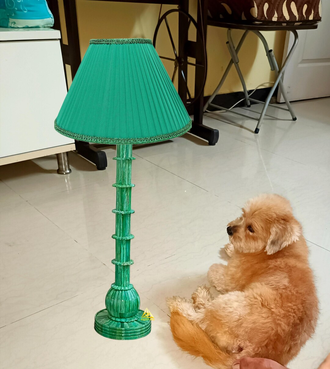 Home Decor Bone Inlay Carving Design Night Lamp | Handmade Bone Table ...