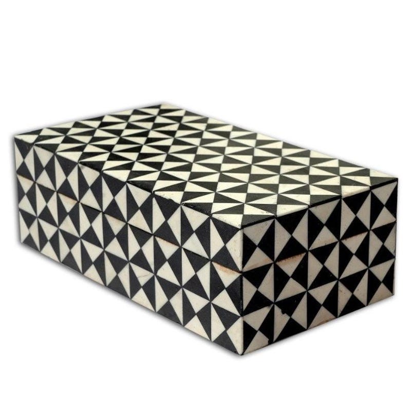 Geometric Box - Etsy