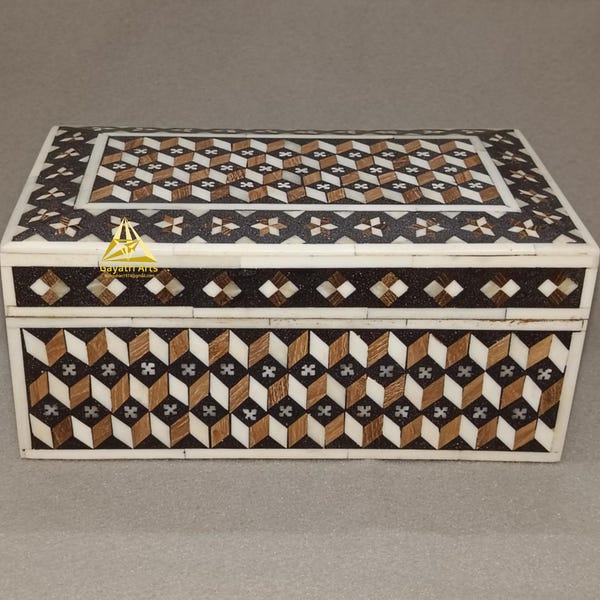 Bone Inlay Box - Etsy