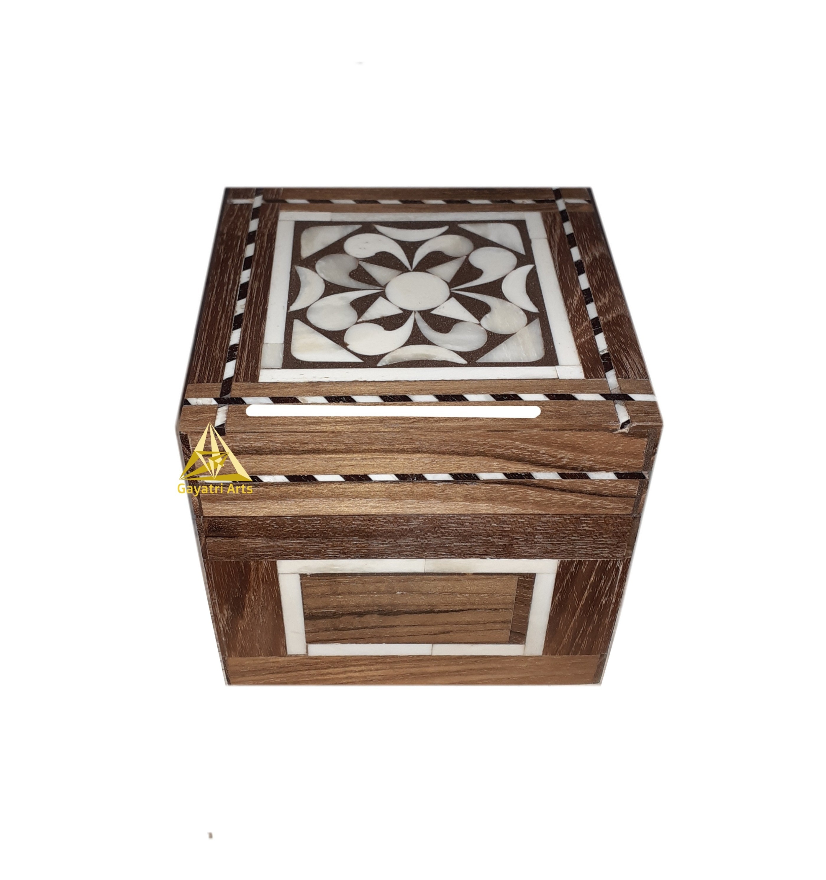 Home Decorativ Bone Inlay Box | Bone and Teakwood Inlay Box | Gift Box ...