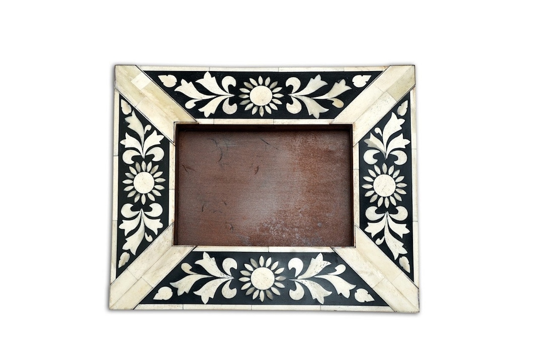 Home Decor Bone Inlay Photo Frame Handmade Bone Inlay Frame Home ...